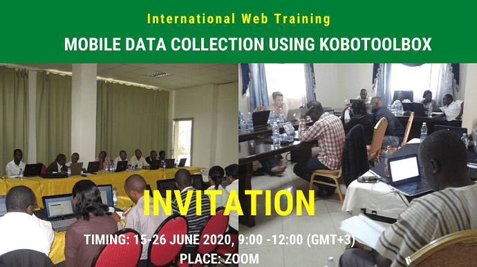 Invitation: Mobile Data Collection using KoboToolBox Online Training ...