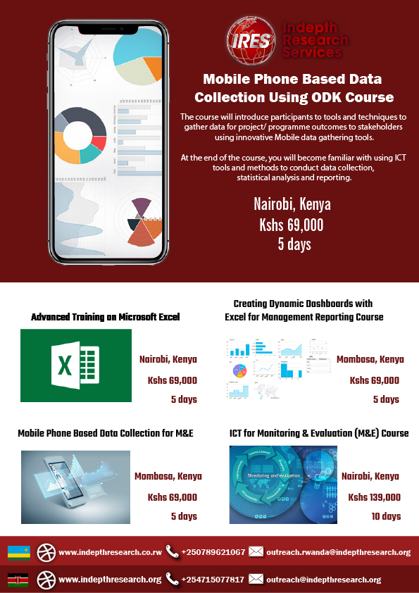 Be Part Of Our Mobile Phone Based Data Collection Using Odk Training Workshop Register Now