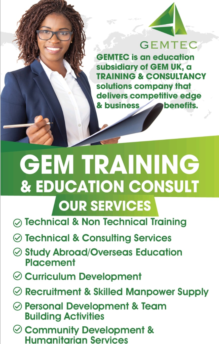 Gem Training & Education Consult (GEMTEC) - Courses and Trainings ...
