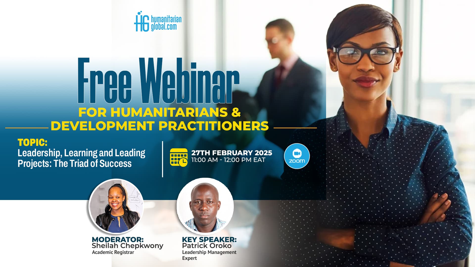 Free Webinars for Humanitarian and Development Professionals (27th Feb ...